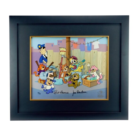 Warner Bros. | Art | Top Cats 3th Anniversary Cel Hanna Barbera Signed ...